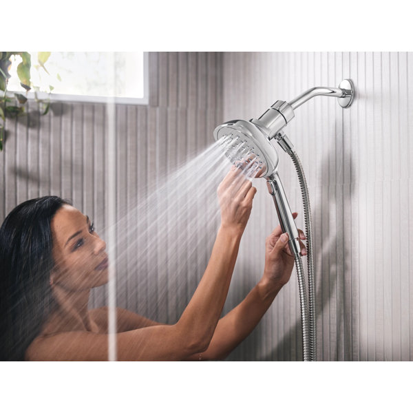 Moen Verso 5" Eco-Performance Infiniti Dial Handheld Shower Head Featuring Magnetix - Wayfair Canada